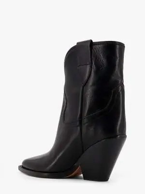 Isabel Marant Étoile Leyane Leather Boots - Black