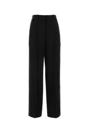 JIL SANDER Satin Pant - Black
