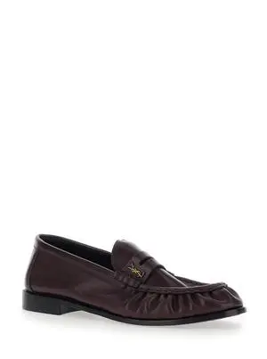 Saint Laurent Le Loafer Smooth Leather Loafers - Multicolor