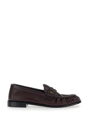 Saint Laurent Le Loafer Leather Loafers - Multicolor