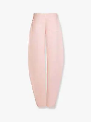 Alaïa Barrel Fit Denim Trousers