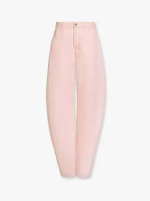Alaïa Barrel Fit Denim Trousers - Multicolor