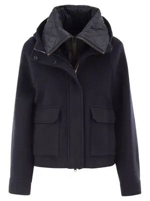 Brunello Cucinelli Wool And Cashmere Jacket - Multicolor