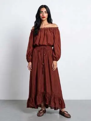Zimmermann Aster Blouse With Ruffles