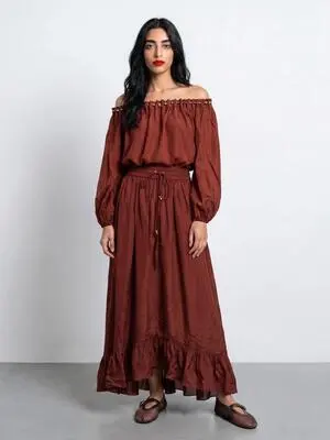 Zimmermann Aster Blouse With Ruffles - Multicolor