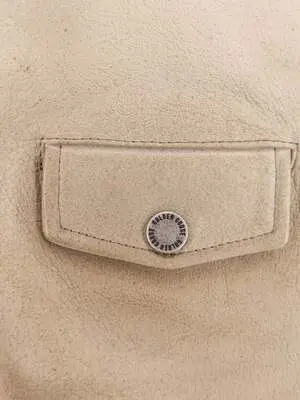 GOLDEN GOOSE Phoebe Over Leather Jacket