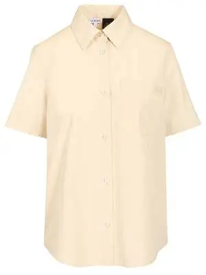 Loewe Cotton Shirt - Cream