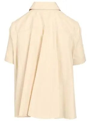 Loewe Cotton Shirt - Cream