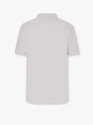 Stone Island Cotton Polo Shirts - White