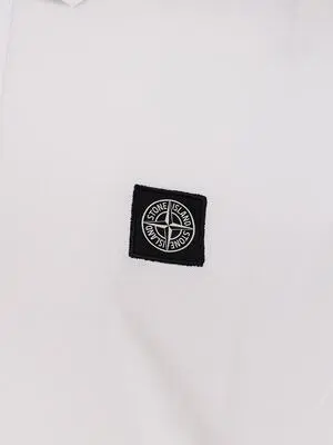 Stone Island Cotton Polo Shirts - White