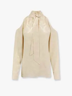 Dior Silk Top With Floral Print - Multicolor