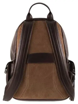 Brunello Cucinelli Travel Backpack In Calfskin