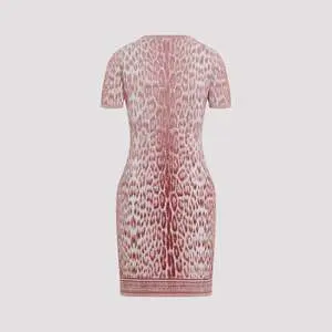 Roberto Cavalli Jaguar Print Dress