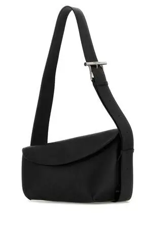 Alexander McQueen Large Sling T-bar Crossbody Bag - Black