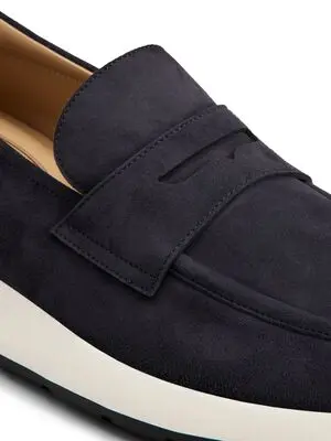 TOD'S Red Dot Leather Loafers - Multicolor