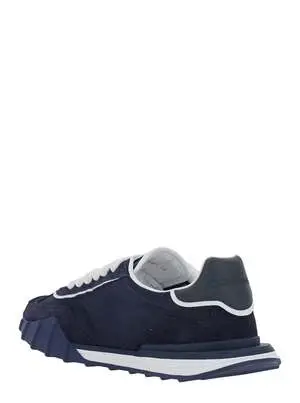 Dolce & Gabbana Suede And Tech Fabric Sneakers