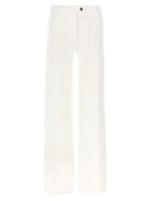 FERRAGAMO Straight Jeans - White