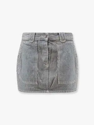Isabel Marant Étoile Marant Estera Cotton Skirt With Striped Pattern - Multicolor