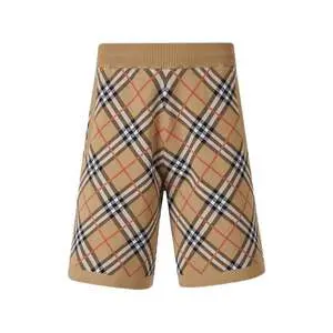 Burberry Neutrals Shorts Bermuda Shorts - Cream