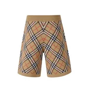 Burberry Neutrals Shorts Bermuda Shorts - Cream