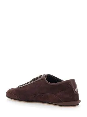 Dolce & Gabbana Suede Sneakers - Brown