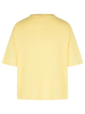 LISA YANG Rubie' Cotton And Lemon Cashmere T-shirt