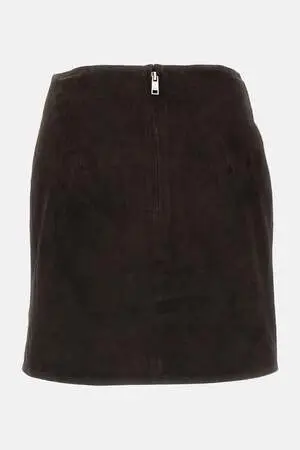 ROTATE BY BIRGER CHRISTENSEN Suede Mini Skirt