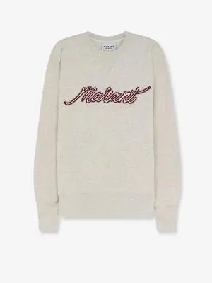 Isabel Marant Étoile Marant Rise Recycled Material Sweatshirt - Cream