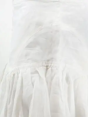 Isabel Marant Étoile Marant Daneen Organic Cotton And Viscose Skirt - White