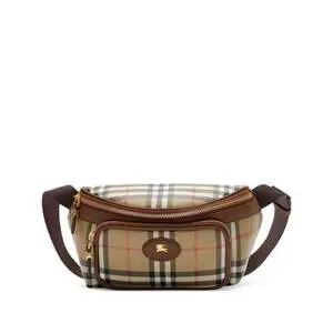Burberry Neutrals Belt Bags - Cream