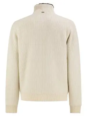 Herno Wool Knit Jacket - Cream