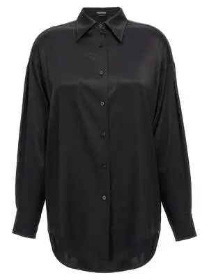 TOM FORD Silk Shirt - Black