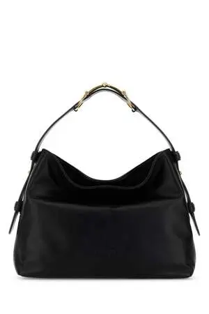 Gucci Leather Medium Beatrix Shopping Bag - Black