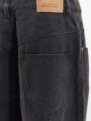 Isabel Marant Étoile Rodayna Black Denim Jeans