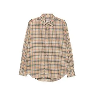 Burberry Neutrals Shirts - Cream