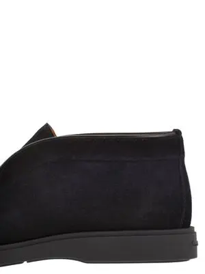 Santoni Suede Leather Desert Boot