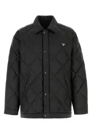 Prada Polyester Down Jacket - Black
