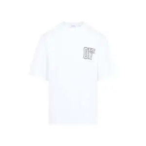 Off-White Motion Arrow Skate S/s Tee - White