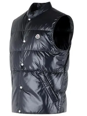 Moncler Restigo' Navy Polyester Vest