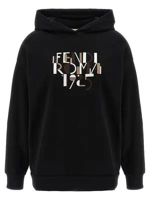 Fendi Roma' Sweatshirt - Black