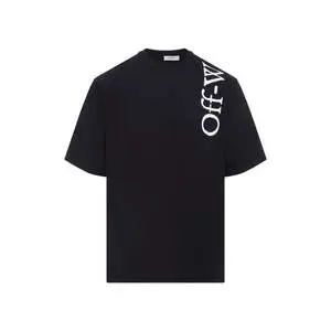 Off-White Vertical Bookish Skate S/s Tee - Black