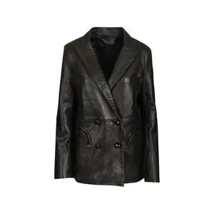 BLAZÉ MILANO Jackets Leather Jackets - Black