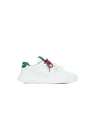 Miu Miu Leather Lace-up Sneakers - Multicolor