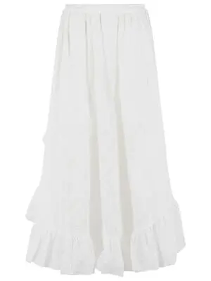 ZIMMERMANN ZIMMERMANN Cotton Blend Long Skirt