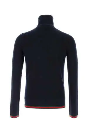 Gucci Cashmere Turtleneck Sweater - Blue