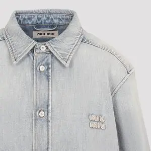 Miu Miu Denim Shirt - Blue