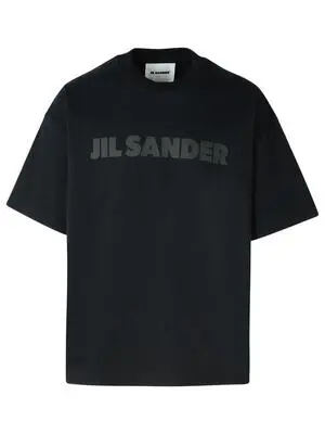 JIL SANDER Jil Sander Black Cotton T-Shirt Men Black