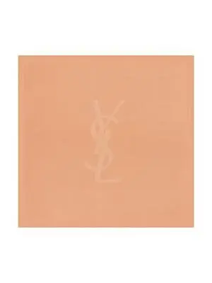 Saint Laurent Cassandre Square Scarf In Semi-sheer Silk Charmeuse - Multicolor