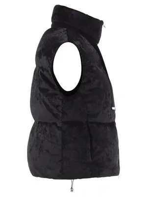 Herno Velvet-effect Padded Gilet