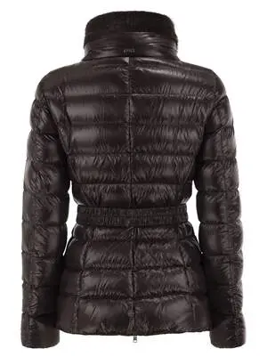 Herno Claudia Ultralight Nylon Down Jacket - Brown